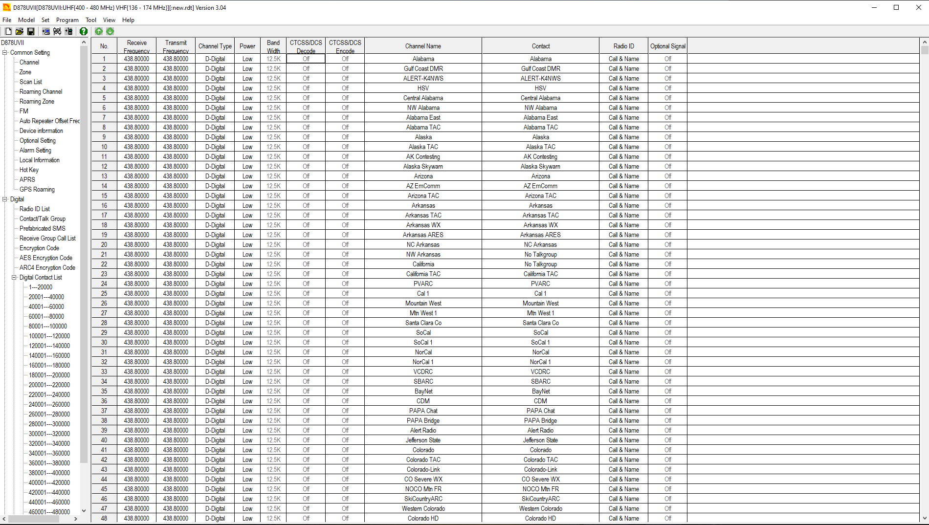 How to make quick easy changes to your DMR code plug